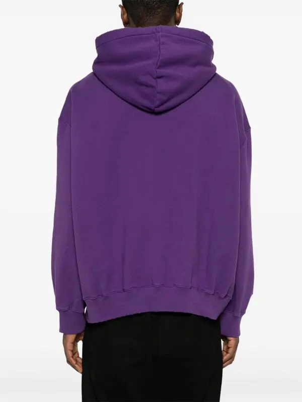 LANVIN X Future Logo-print Cotton Hoodie