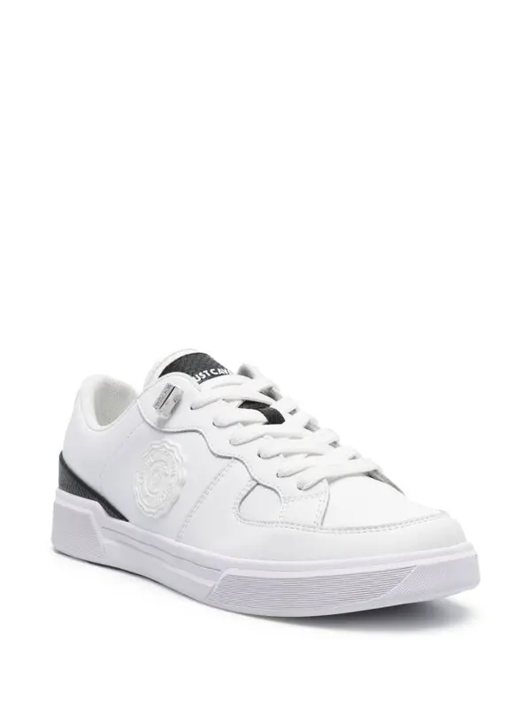 Just Cavalli Logo-patch Sneakers - White