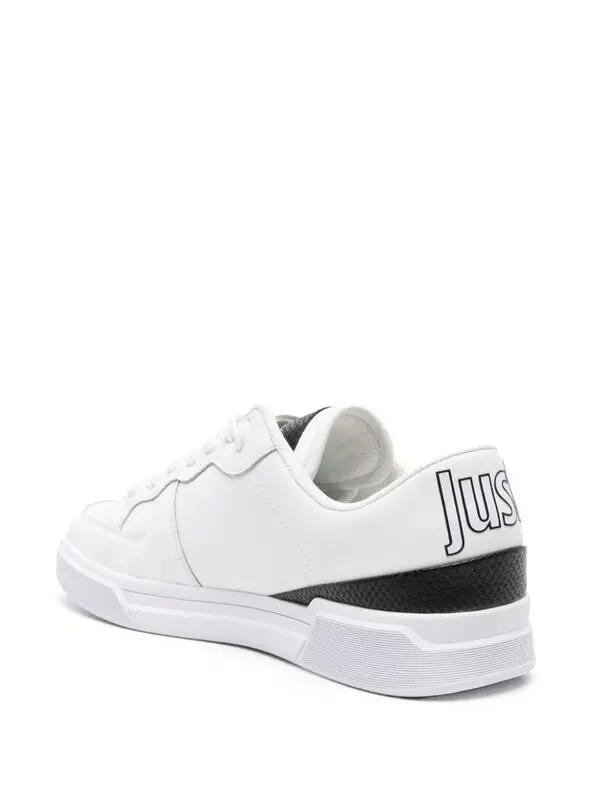 Just Cavalli Logo-patch Sneakers - White