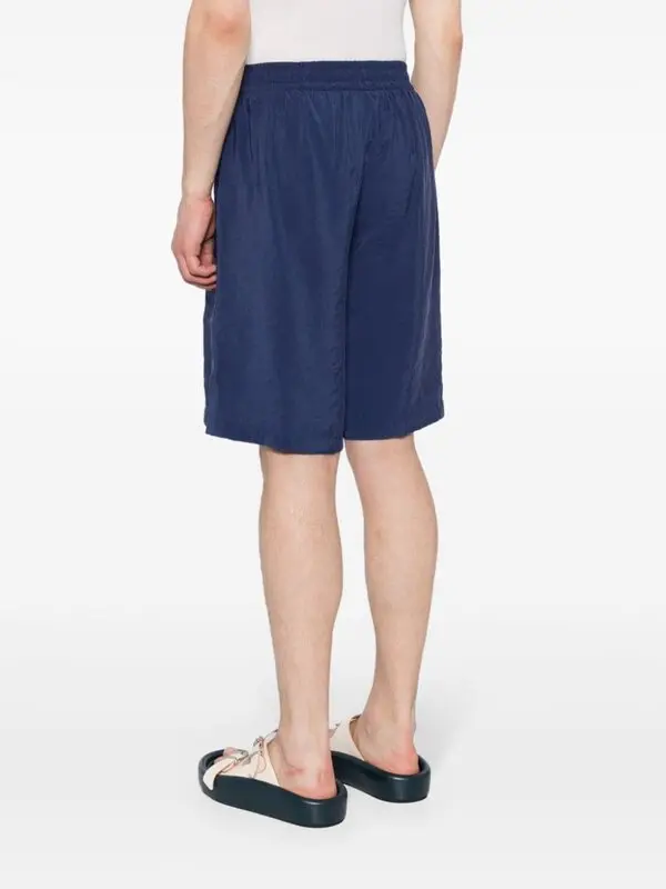 FAMILY FIRST Appliqué-logo Shorts - Blue