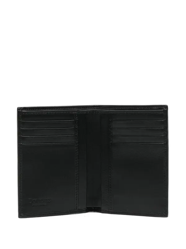DOUCAL'S Logo-debossed Leather Wallet - Black