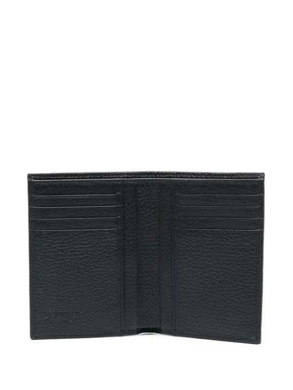 DOUCAL'S Logo-debossed Leather Wallet - Blue