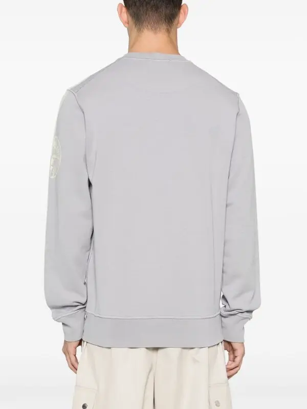 Stone Island Stripes Five-print Sweatshirt