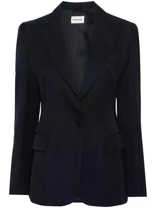 P.a.r.o.s.h Single-breasted Blazer - Black