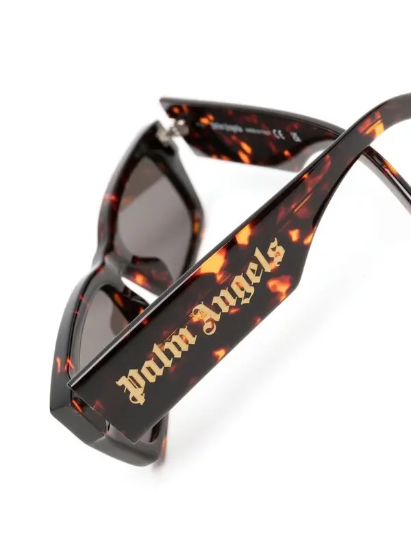 Palm Angels Tortoiseshell Square Sunglasses