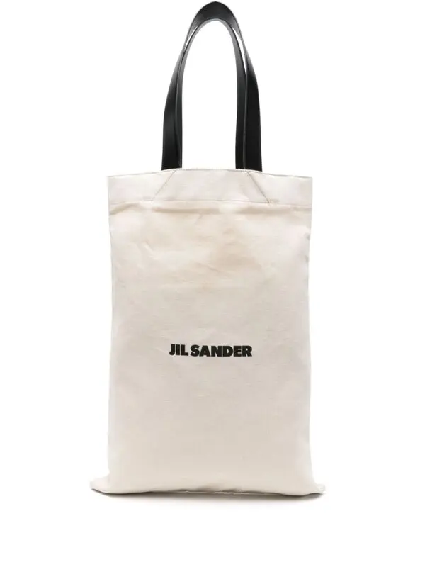 JIL SANDER Large Flat Shopper Tote
