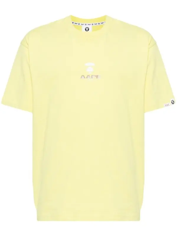 AAPE BY *A BATHING APE Logo-print Cotton T-shirt
