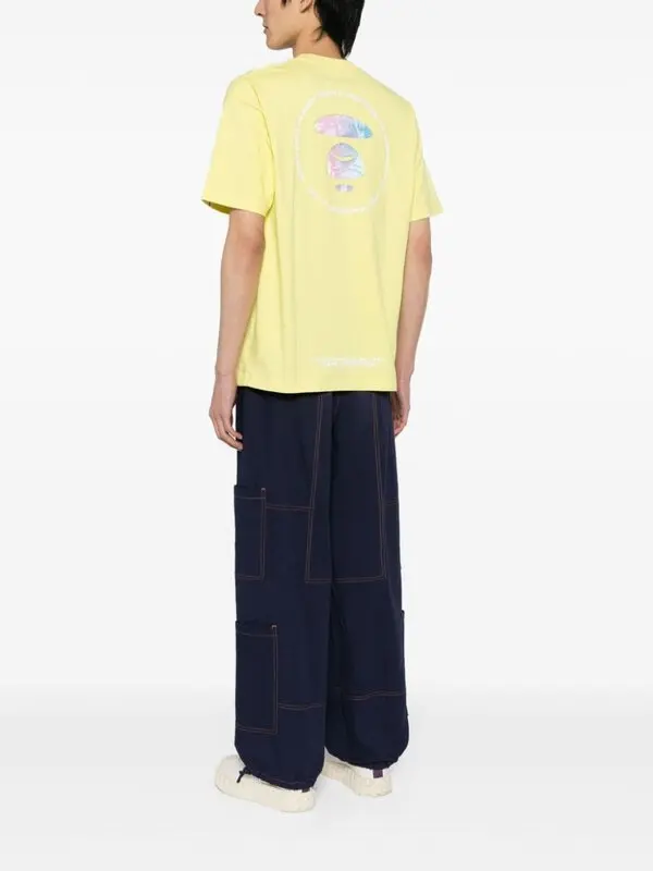 AAPE BY *A BATHING APE Logo-print Cotton T-shirt