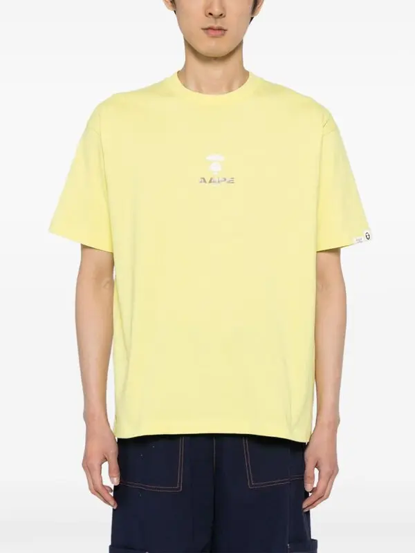 AAPE BY *A BATHING APE Logo-print Cotton T-shirt