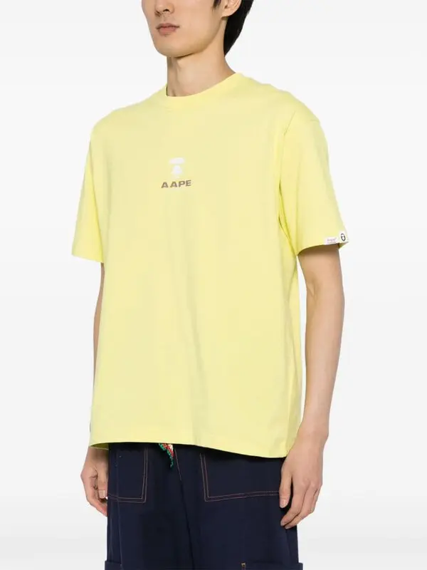 AAPE BY *A BATHING APE Logo-print Cotton T-shirt