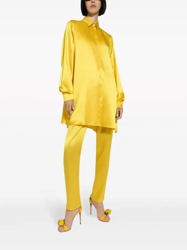 Dolce & Gabbana Silk Satin Shirt