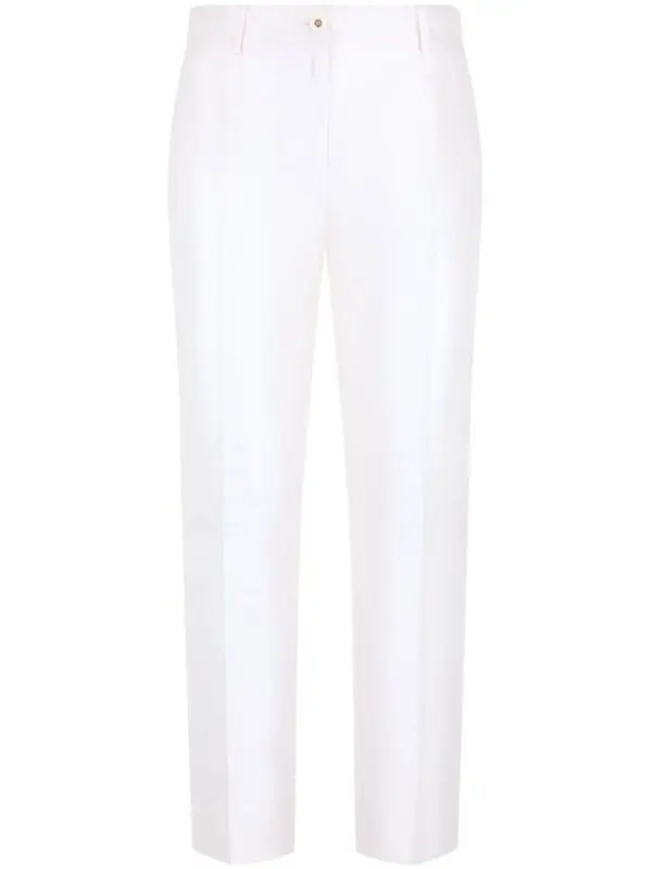 Dolce & Gabbana Silk Tailored Trousers