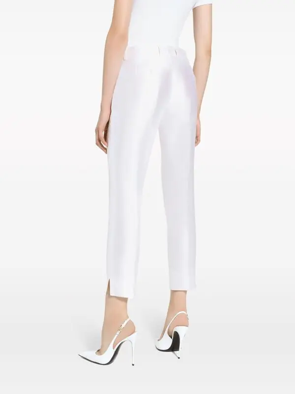 Dolce & Gabbana Silk Tailored Trousers