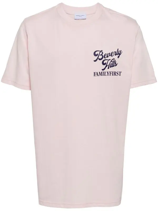 FAMILY FIRST Logo-print Cotton T-shirt