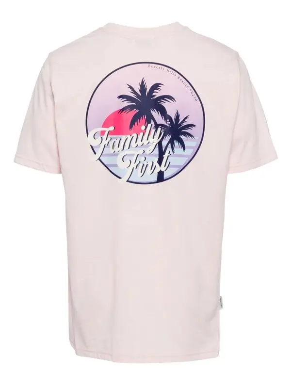 FAMILY FIRST Logo-print Cotton T-shirt