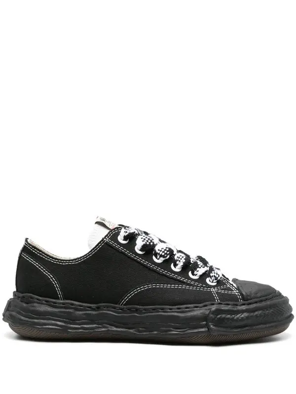 Mihara Yasuhiro Petterson Canvas Sneakers - Black