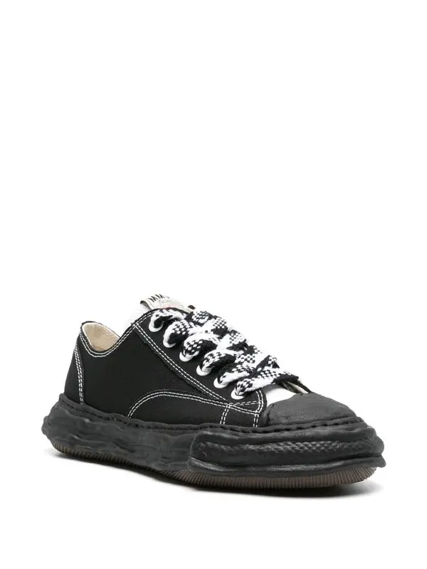 Mihara Yasuhiro Petterson Canvas Sneakers - Black