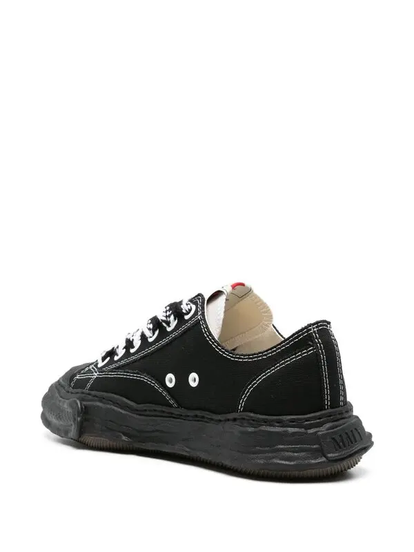 Mihara Yasuhiro Petterson Canvas Sneakers - Black