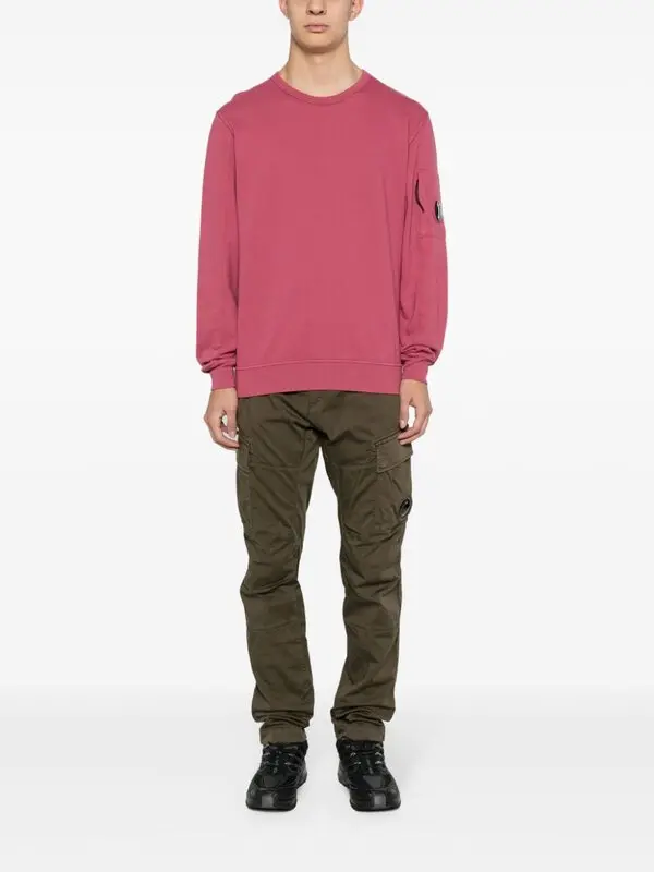 C.P. COMPANY Lens-detail Cargo Trousers - Green