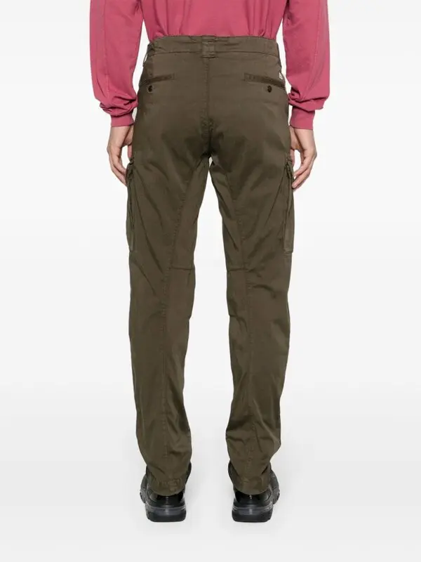 C.P. COMPANY Lens-detail Cargo Trousers - Green