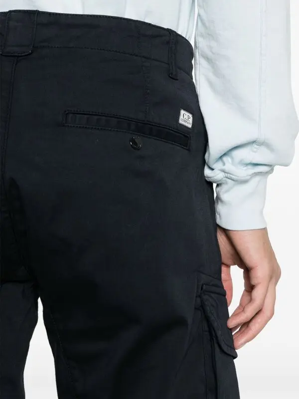 C.P. COMPANY Lens-detail Cargo Shorts - Blue