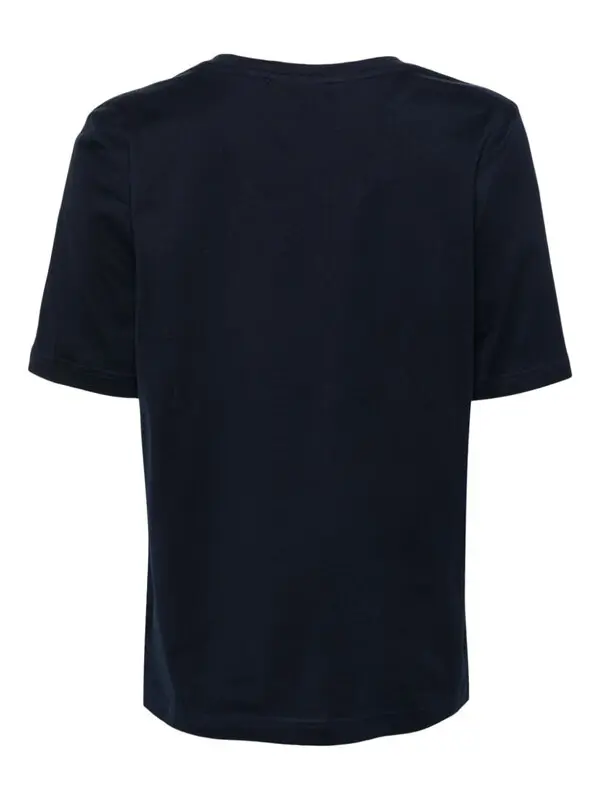 Lacoste Logo-embroidered T-shirt - Blue