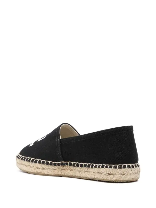 Isabel Marant Étoile Canae Logo Espadrilles - Black