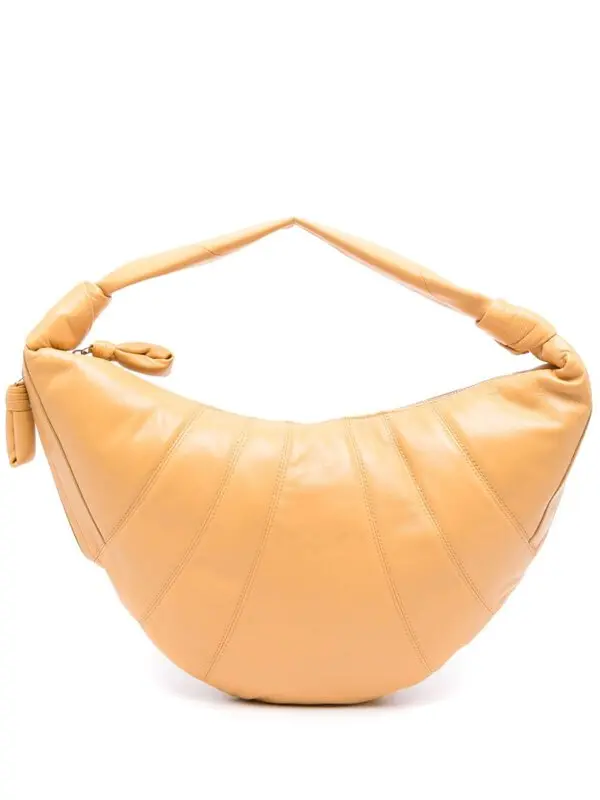 LEMAIRE Fortune Croissant Shoulder Bag - Yellow