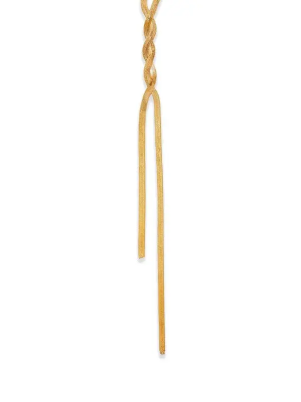HZMER JEWELLERY Serene Twist-front Necklace
