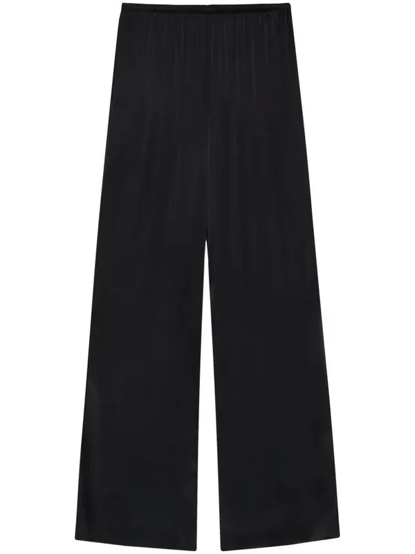 ANINE BING Aden High-waisted Trousers - Black