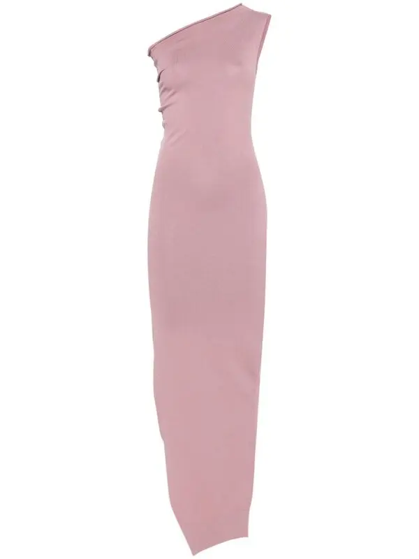 Rick Owens One-shoulder Maxi Dress - Pink