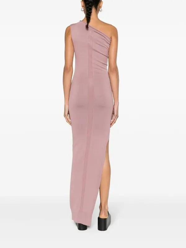 Rick Owens One-shoulder Maxi Dress - Pink