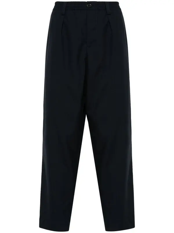 Marni Deep Tropical-wool Trousers