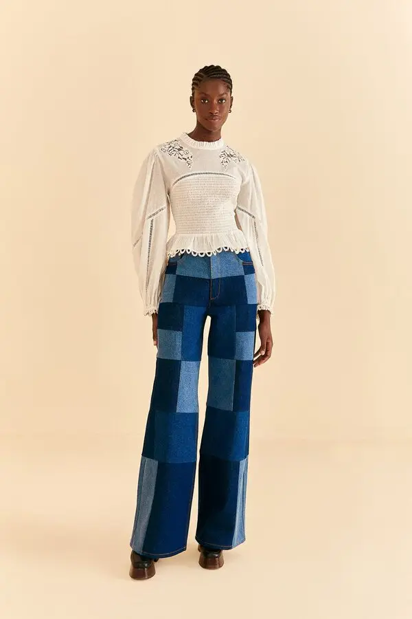 FARM RIO ACTIVE Graphic Patch Jeans