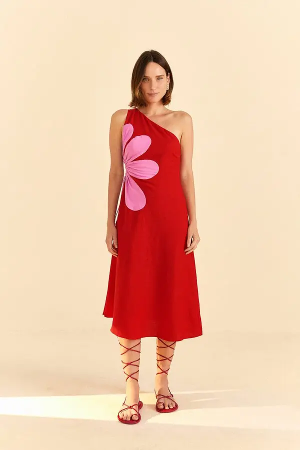 farm rio cut out flower dress Here's the final look at my Farm-Rio inspired flower cutout dress! (The  original inspiration is at the end of the carousel). I wasn't going for an  exact re-creation of the Farm Rio