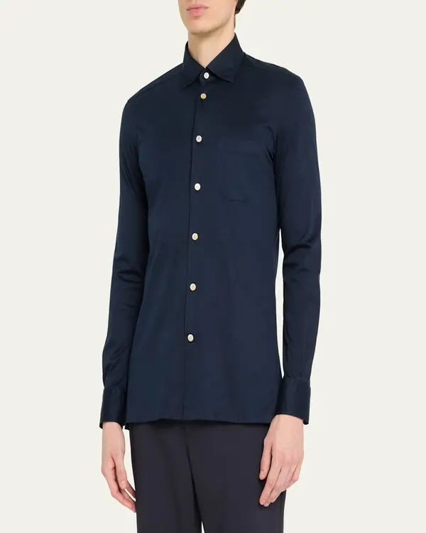 Kiton Nerano Pocket Sport Shirt