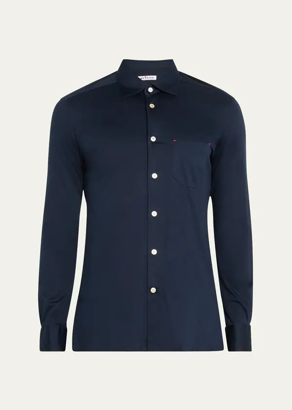 Kiton Nerano Pocket Sport Shirt