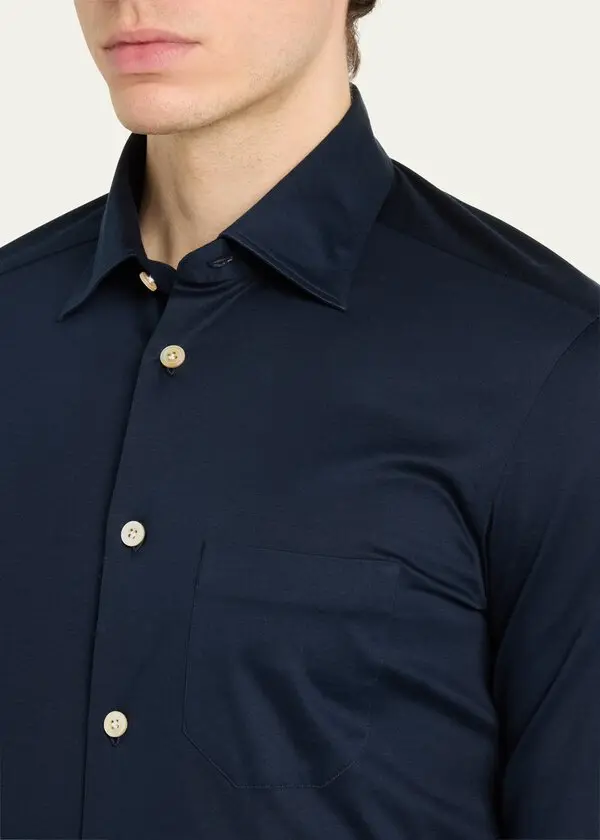 Kiton Nerano Pocket Sport Shirt
