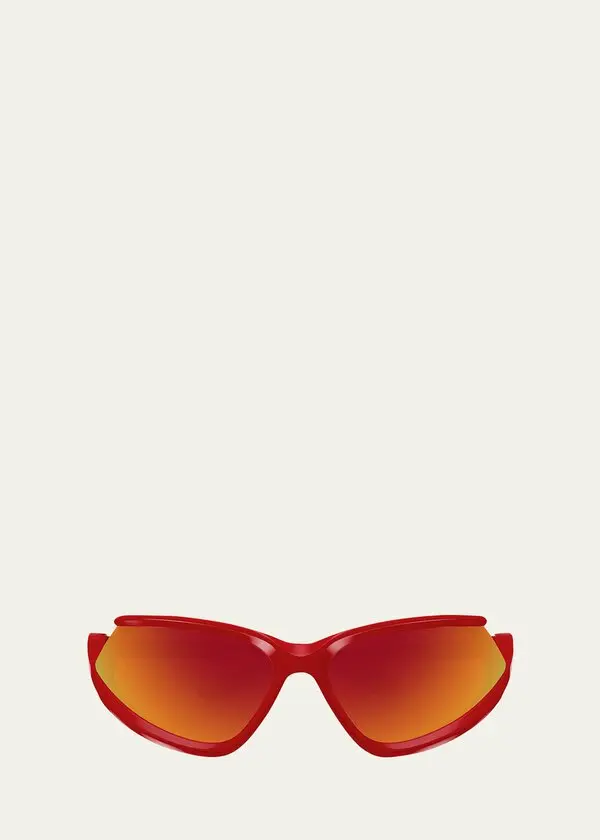 Balenciaga Bb0289sm Wrap Sunglasses