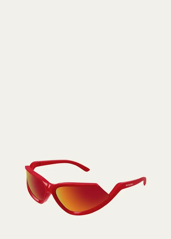 Balenciaga Bb0289sm Wrap Sunglasses
