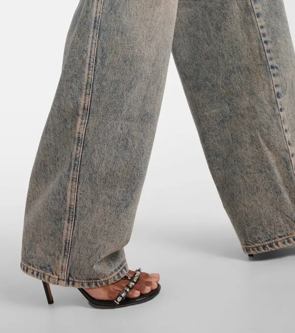 MARANT ETOILE Heilani High-rise Cargo Jeans