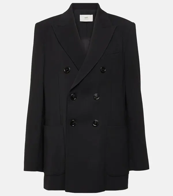 AMI Paris Double-breasted Blazer