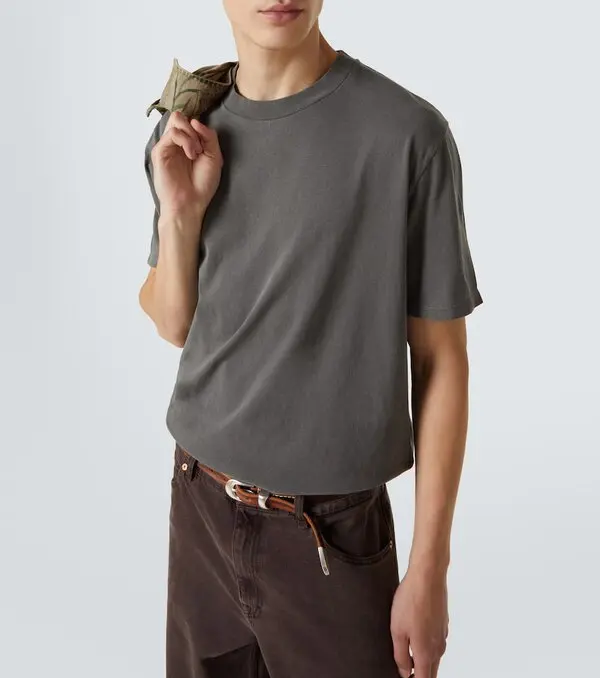 Our Legacy Box Cotton Jersey T-shirt - Grey