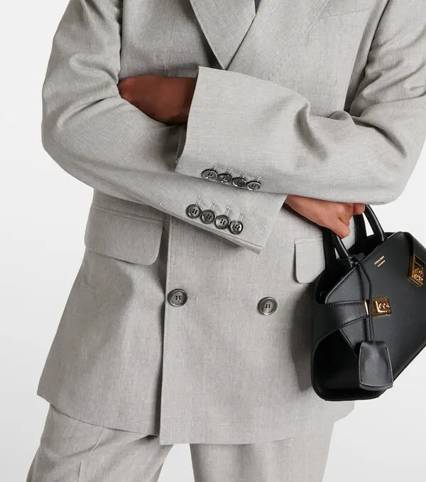 AMI Paris Double-breasted Wool Blazer