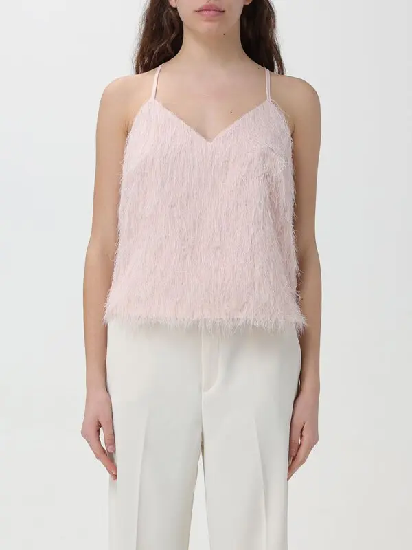 TWINSET Feather Trimmed Camisole