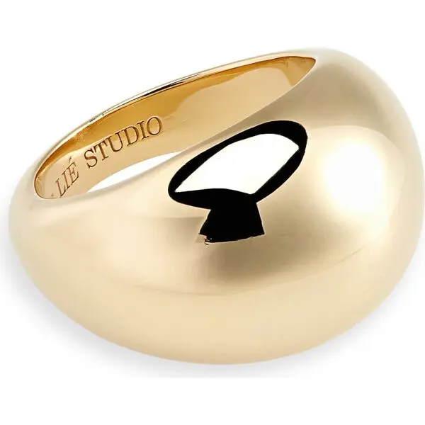 Lié Studio The Leah Ring - 18k Gold Plate Sterling Silver