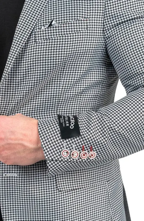 MACEOO Descartes Houndstooth Sport Coat
