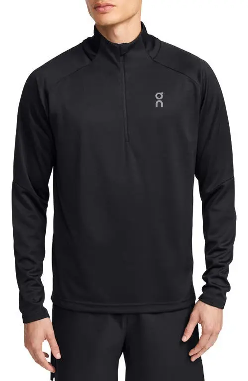 On Climate Knit Quarter Zip Running Top
