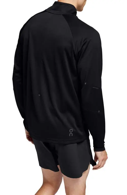 On Climate Knit Quarter Zip Running Top