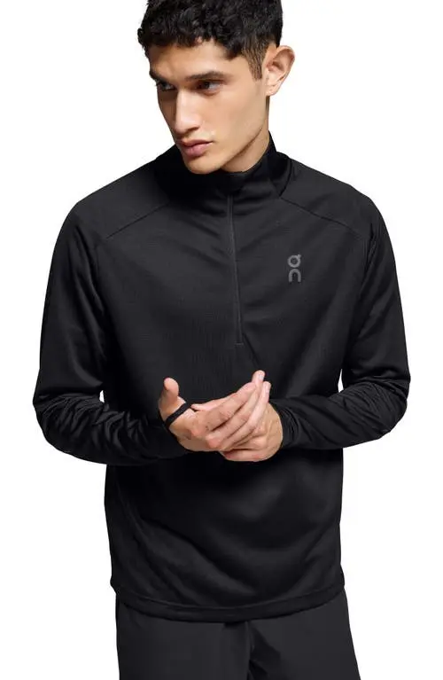 On Climate Knit Quarter Zip Running Top